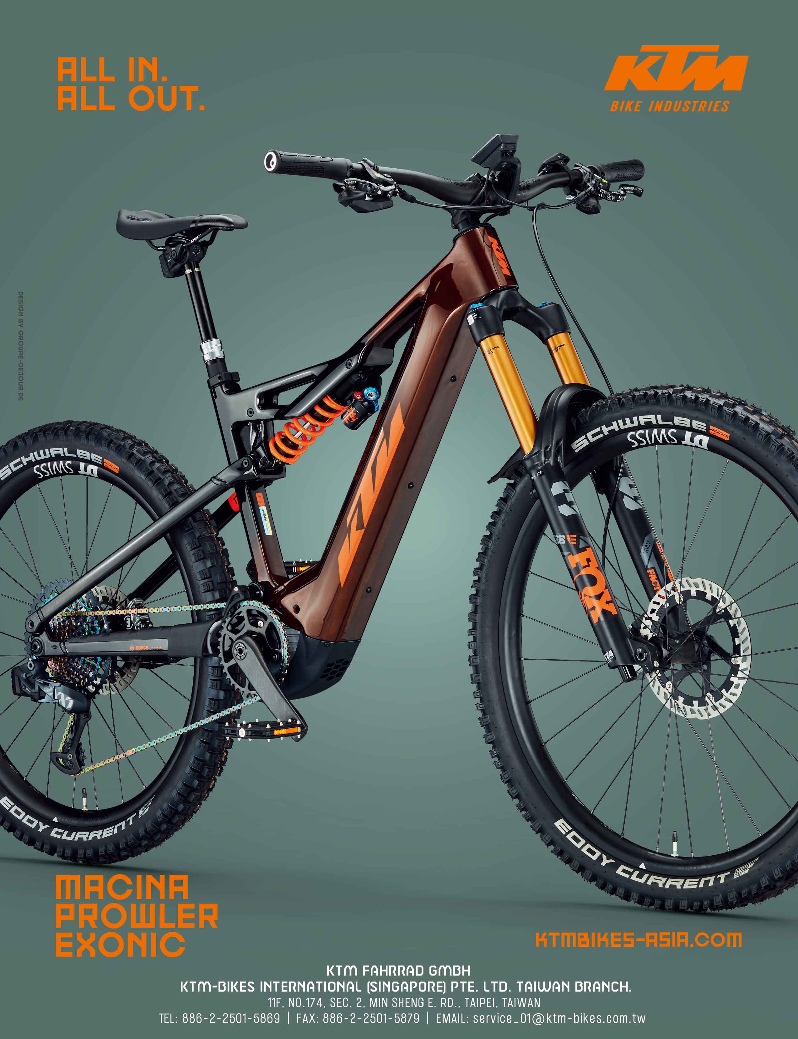 KTM-BIKES INTERNATIONAL(SINGAPORE)PTE,LTD.TAIWAN BRANCH – 經緯國際媒體有限公司 ...